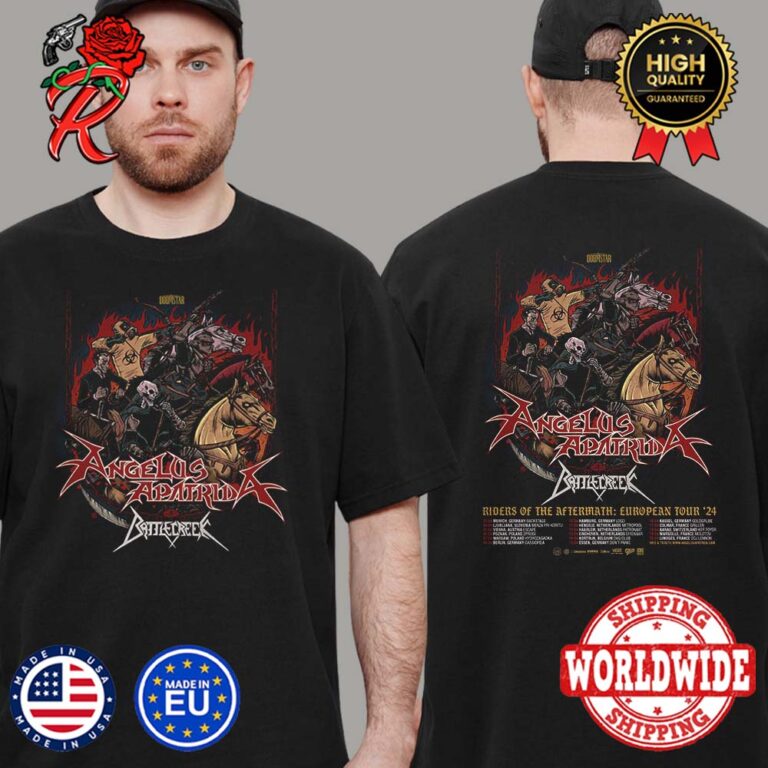 Angelus Apatrida Summer Aftermath Tour 2024 Schedule Dates List Poster ...