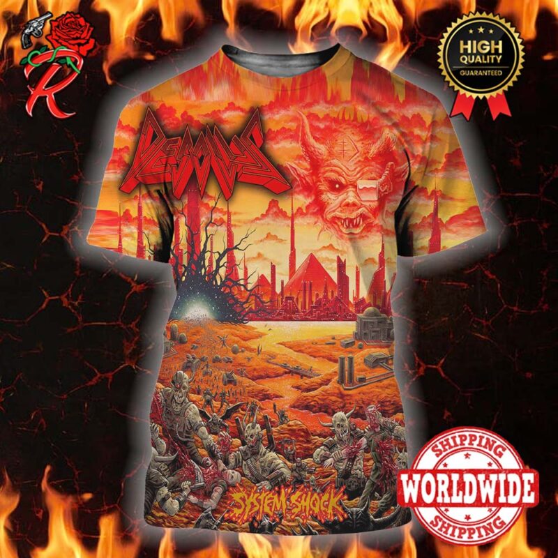 Desolus System Shock Album Art Cover All Over Print Shirt - Reverholic