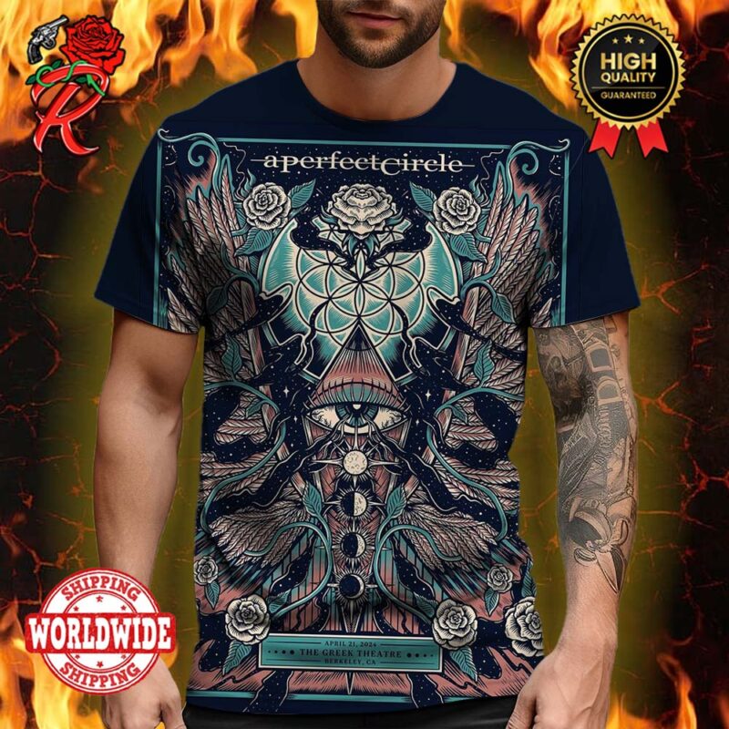 A Perfect Circle At Sessanta Tour Tonight Poster At The Greek Theatre ...