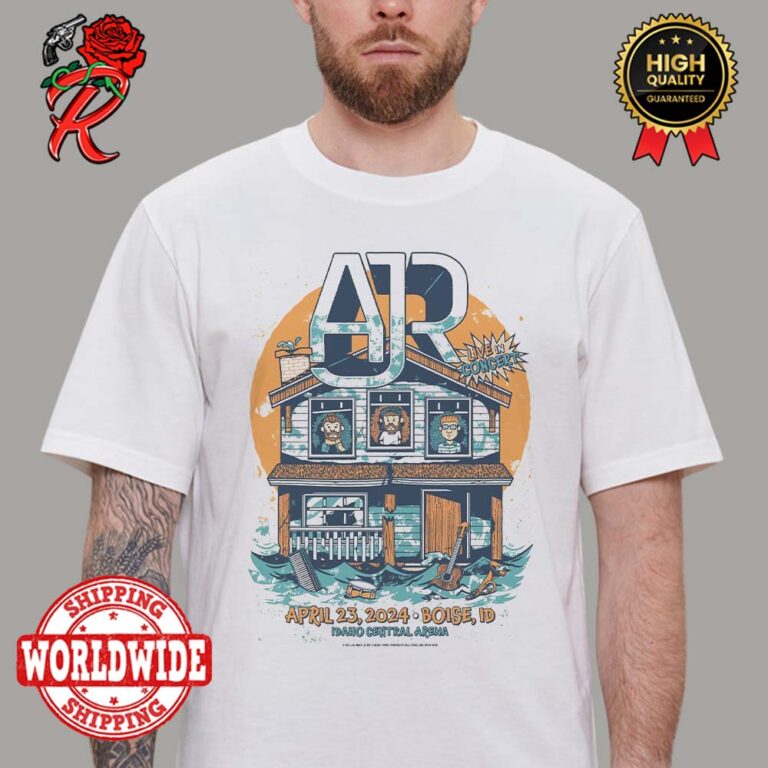 AJR Tonight In Boise ID Limited Edition Concert Poster At Idaho Central ...