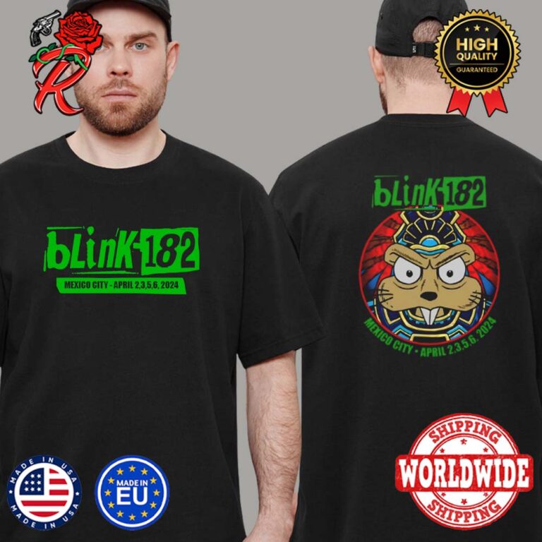 Blink 182 City Merch Poster For The Show At Sofi Stadium In Inglewood ...