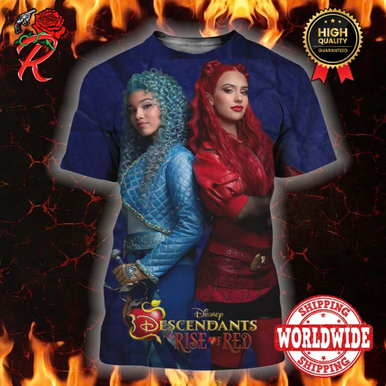 Descendants The Rise Of Red Chloe And Red Official Character Poster ...