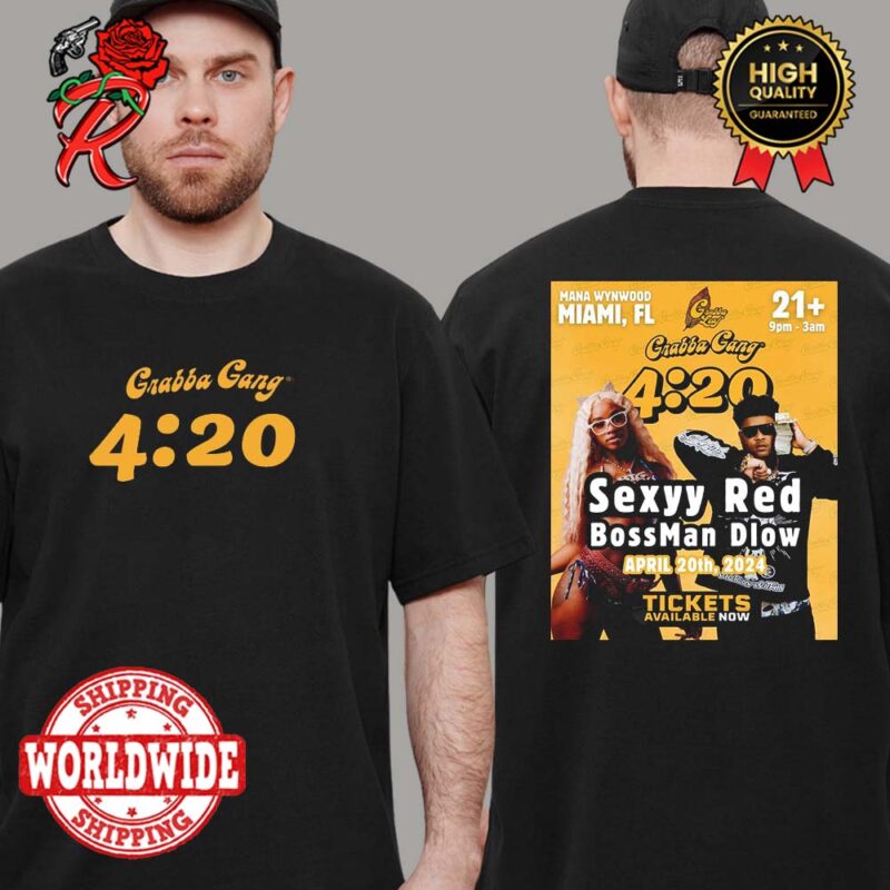 Grabba Gang 420 Sexyy Red And BossMan Dlow Miami FL Show At Mana ...