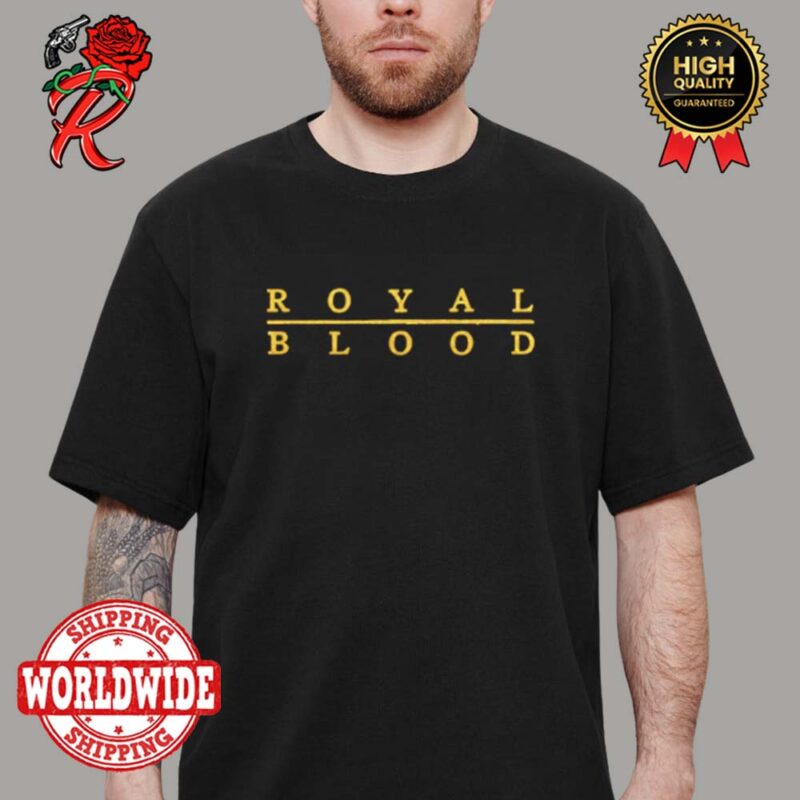 Royal Blood 10th Anniversary Original Logo Unisex T-Shirt - Reverholic