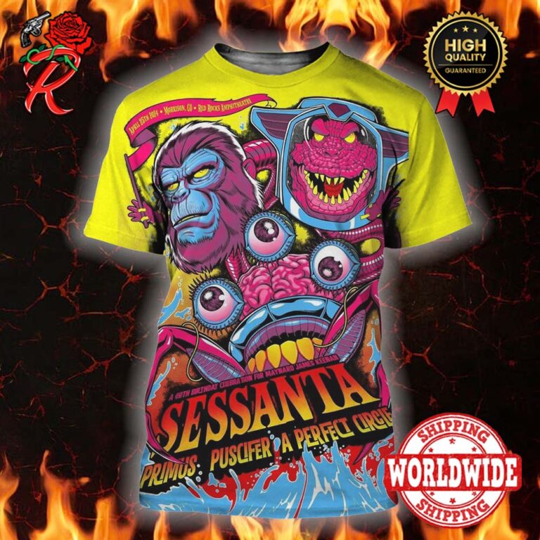 Sessanta Tonight Limited Edition Poster For The Red Rocks Amphitheatre ...