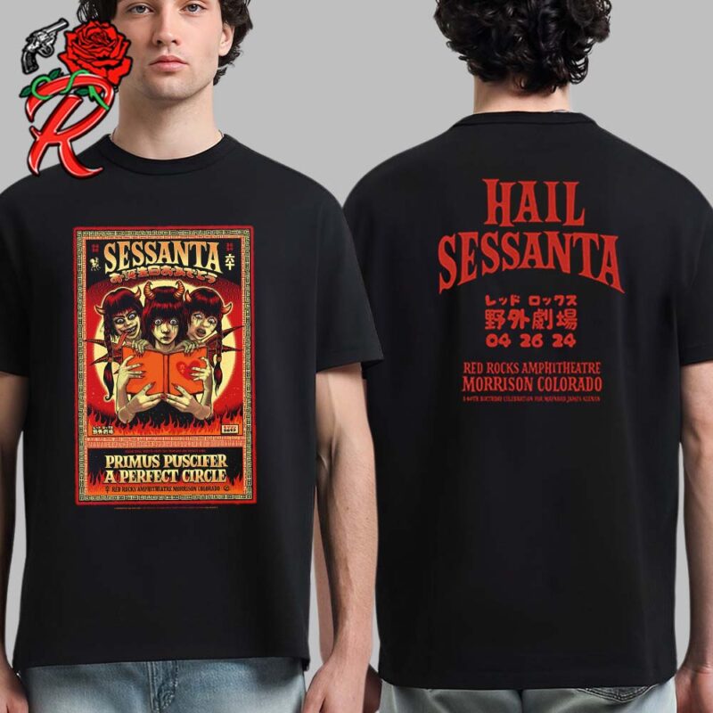 Tonight Sessanta Merch At The Red Rocks Amphitheatre Hail Sessanta ...