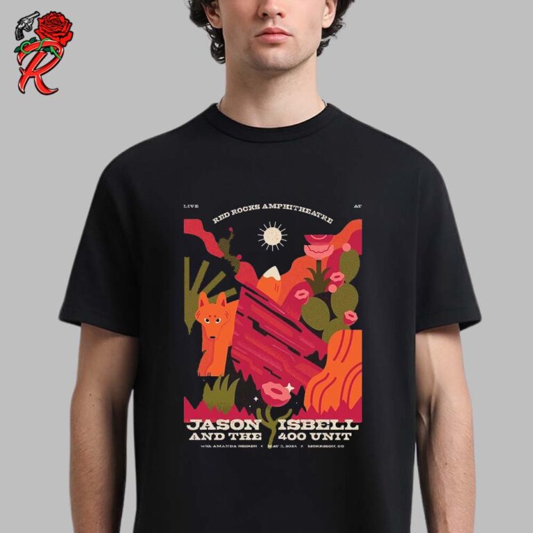 Jason Isbell And The 400 Unit Poster For The Show At Red Rocks ...