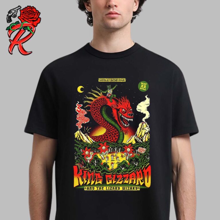 King Gizzard And The Lizard Wizard Poster For Bristol UK Concert At ...