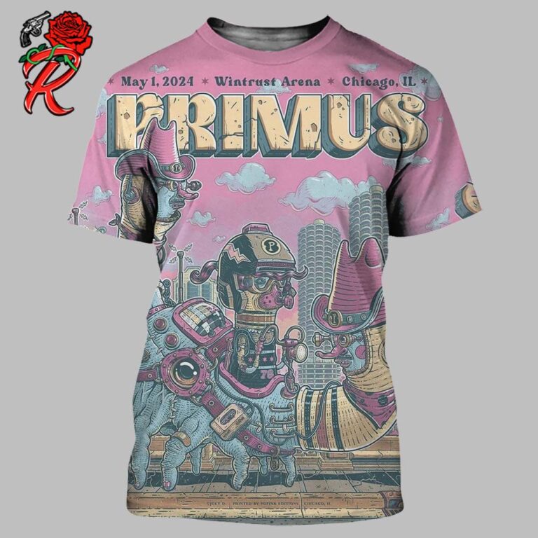 Primus Sessanta Tonight Poster For Chicago IL At Wintrust Arena On May ...