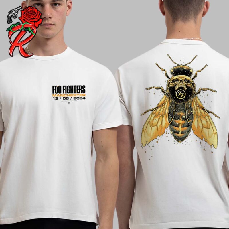 Foo Fighters Cardiff UK Merch Poster For The Concert At Principality ...