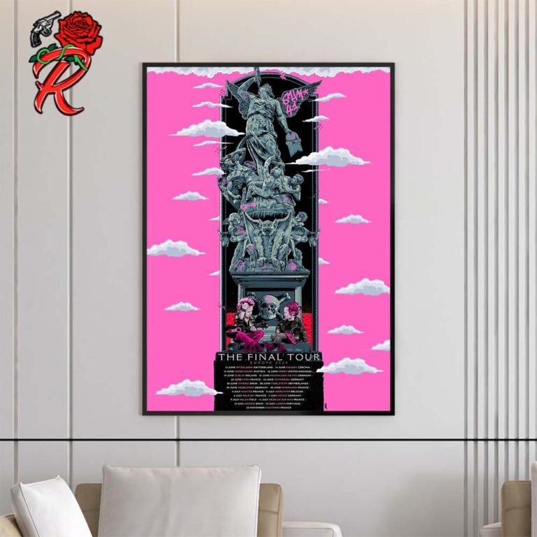 Sum 41 Heaven x Hell Final Album Artwork Vinyl Cover Home Decor Poster ...