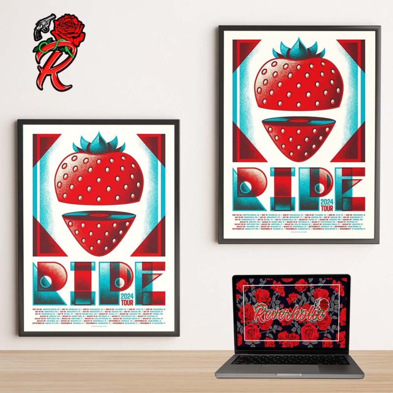 Ripe The Band New 2024 Tour Poster Strawberry Schedule Tour List And ...