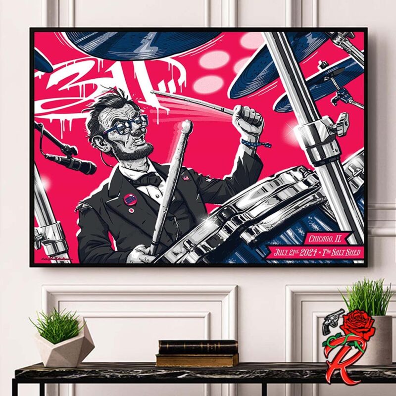 311 Band The Unity Tour 2024 In Chicago IL Event Merch Poster For The ...