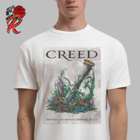 Creed 2024 Tour First Concert Poster For Green Bay WI At Resch Center ...