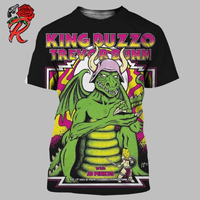 King Buzzo and Trevor Dunn With JD Pinkus Poster Art For The Gig At ...
