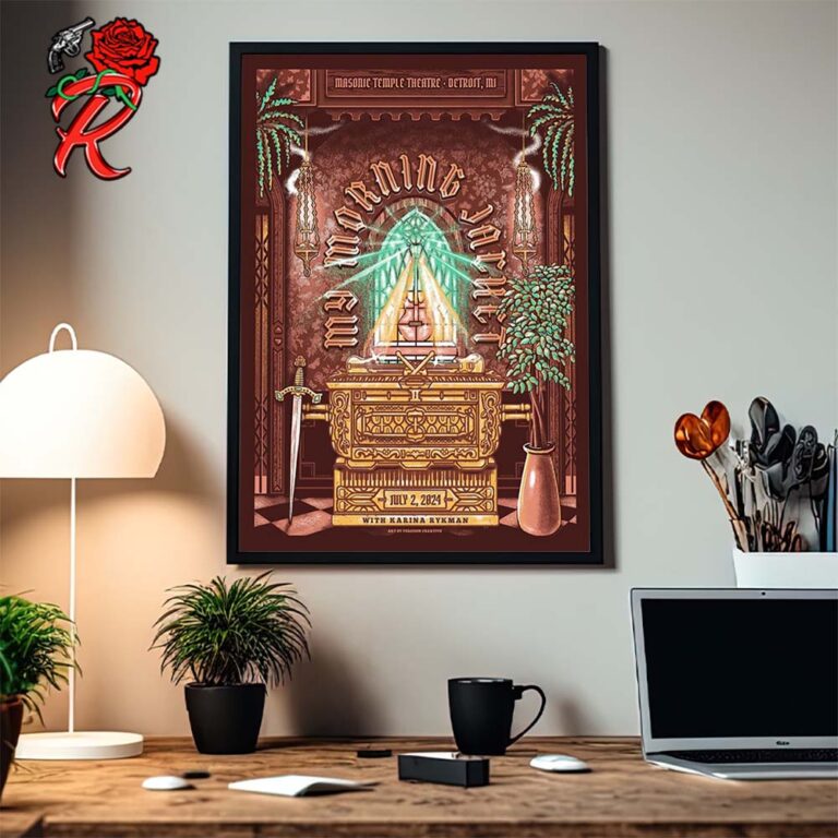 Official Poster for My Morning Jacket Nathaniel Rateliff And The Night ...