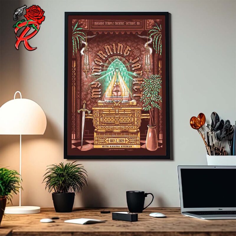 Official Poster for My Morning Jacket Nathaniel Rateliff And The Night ...