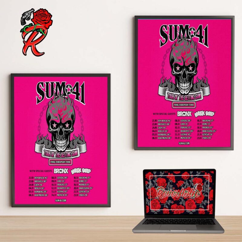 Sum 41 Heaven x Hell Final Album Artwork Vinyl Cover Home Decor Poster ...