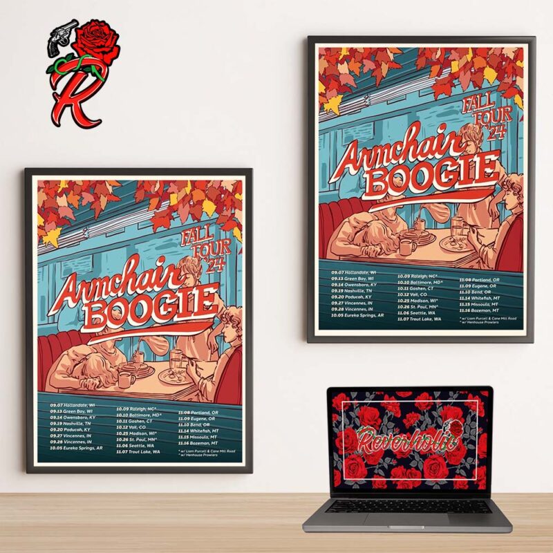Armchair Boogie 2024 Summer Tour Poster With Schedule Tour List Home ...