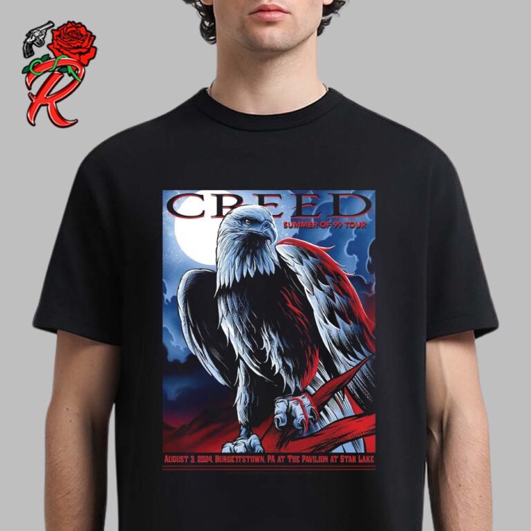 Creed 2024 Tour First Concert Poster For Green Bay WI At Resch Center ...