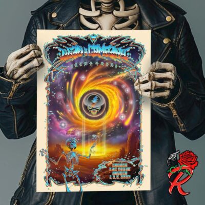 Dead And Company Dead Forever At Sphere Las Vegas Weekend Poster On ...