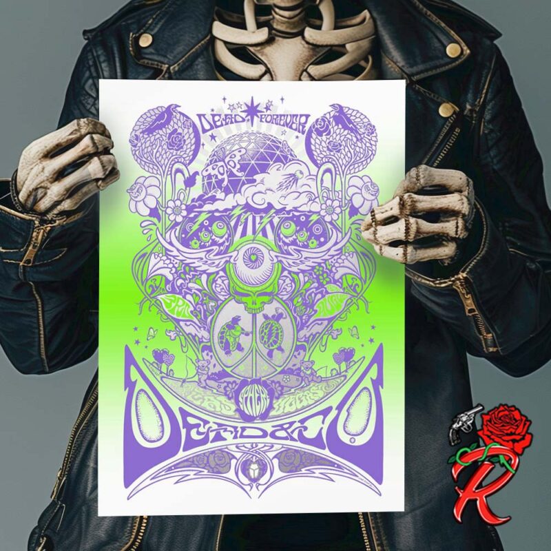 Dead And Company Dead Forever At Sphere Las Vegas Weekend Poster On ...
