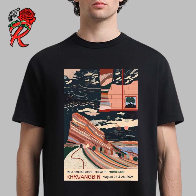 Khruangbin Poster For The Show At Red Rocks Amphitheatre In Morrison On ...