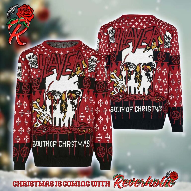 Slayer Show No Mercy Minotaur 2024 Holiday Ugly Christmas Sweater ...