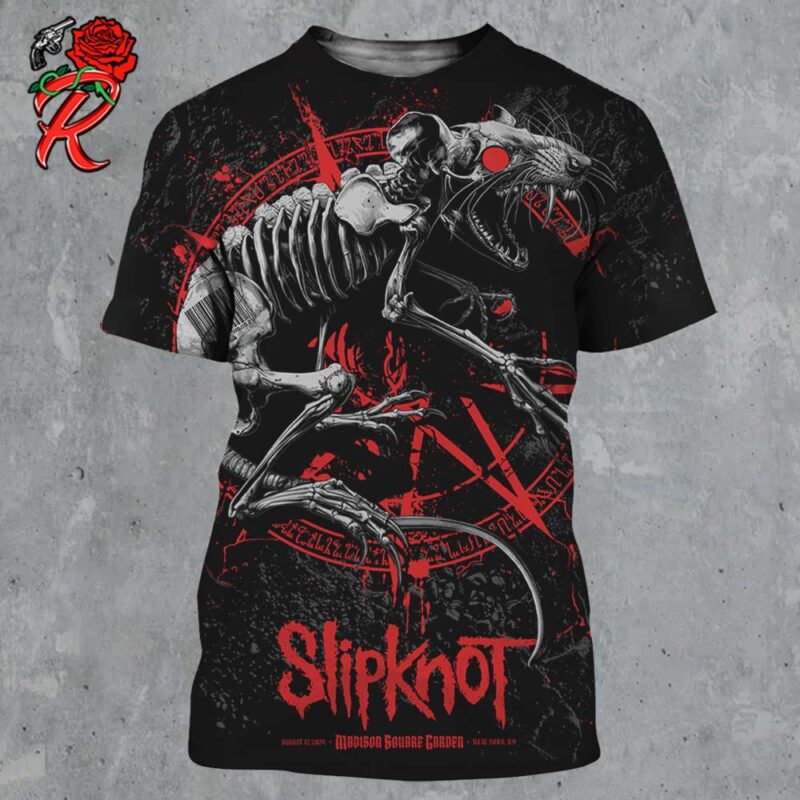 Slipknot 2024 Tour Poster For Camden New Jersey At Freedom Mortgage ...