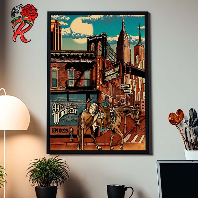 49 Winchester Poster For New York City Night 1 Show At Bowery Ballroom ...