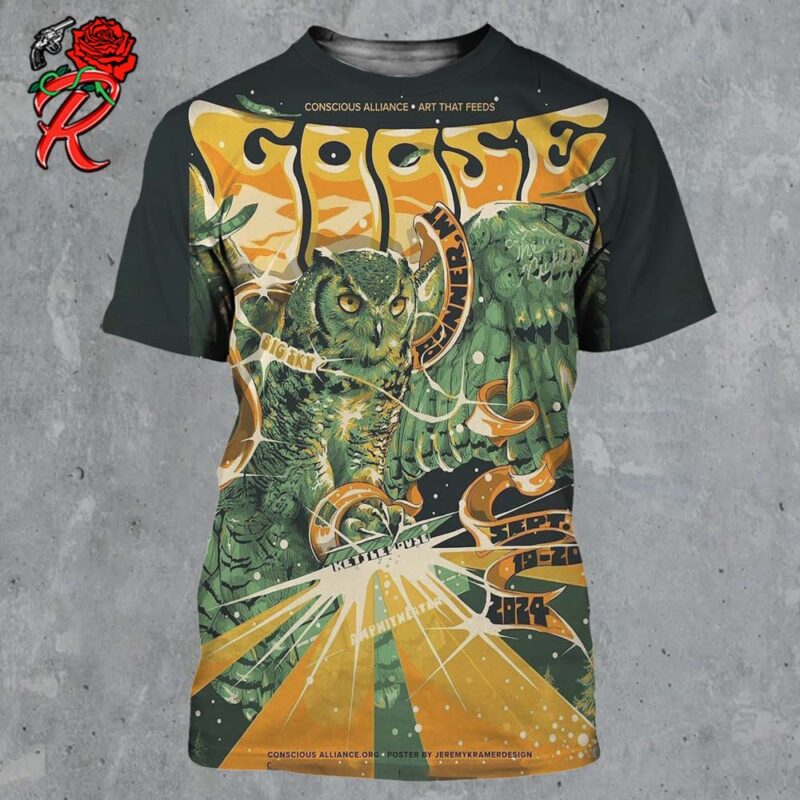 Poster For Goose Concert At Wilton High School Clune Auditorium On ...