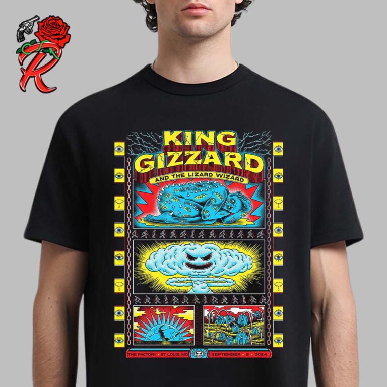 King Gizzard And The Lizard Wizard Poster For Tonight Show In ...