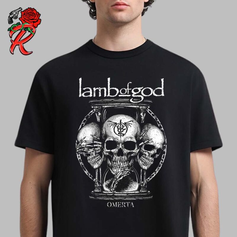Lamb Of God Amongst The Stars And Blood Poster For Show At Red Rocks ...