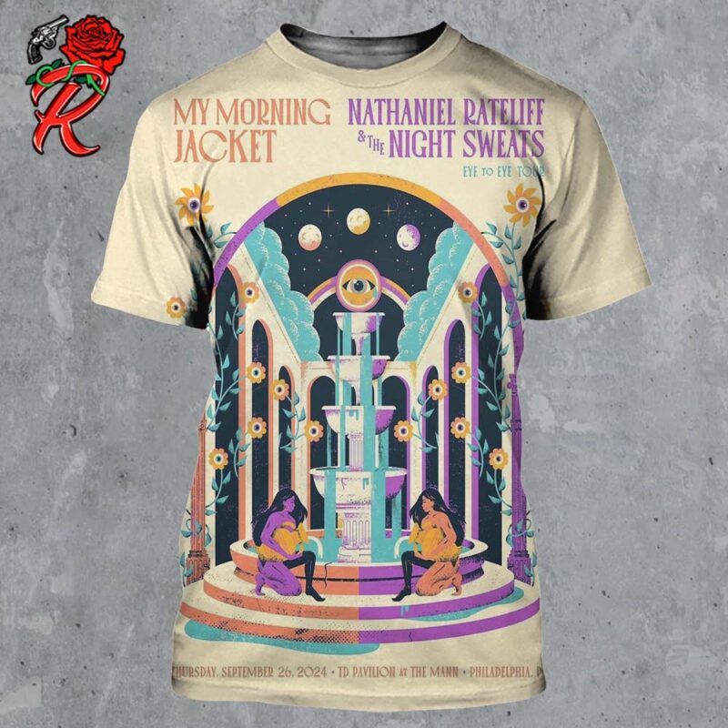 Official Poster for My Morning Jacket Nathaniel Rateliff And The Night ...