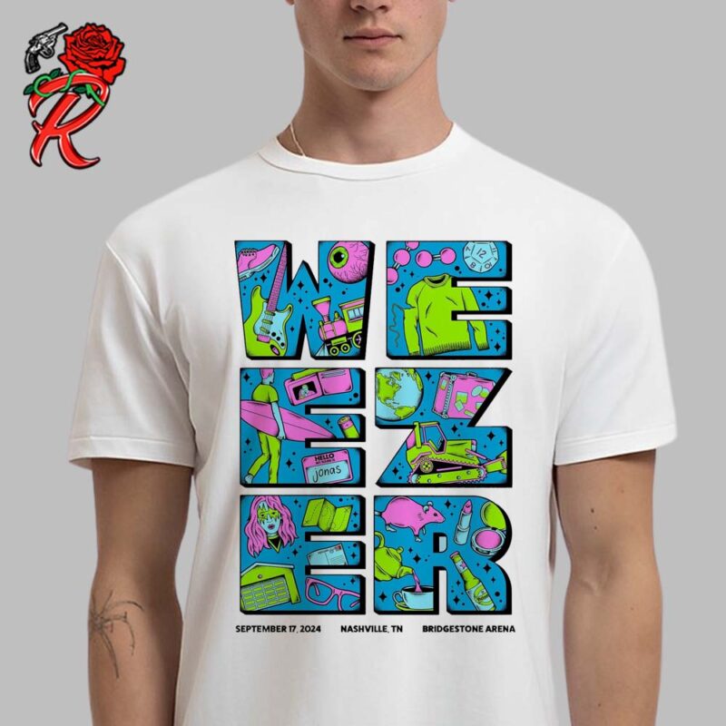 Weezer Voyage To The Blue Planet Poster For Show In St Paul MN At Xcel ...