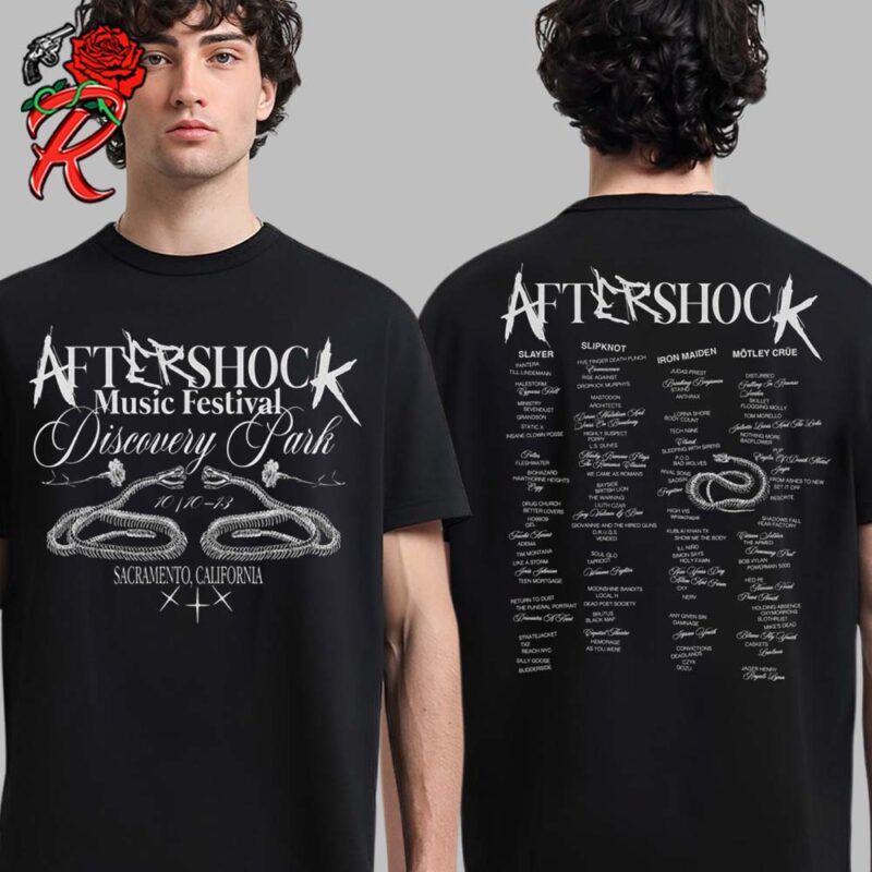 Aftershock Festival 2024 Poison Tee For Sacramento California At ...