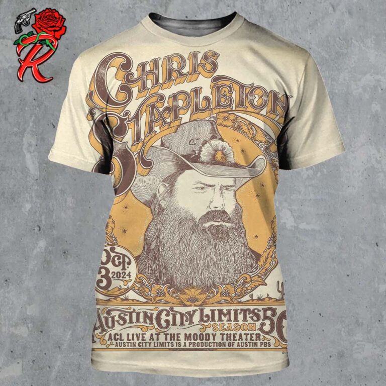 Chris Stapleton Vintage Style Western Movie Poster For The Show At The ...