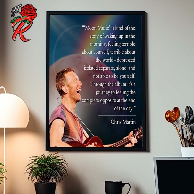 Coldplay Chris Martin On Moon Music Is Kind Of The Story Of Waking Up ...