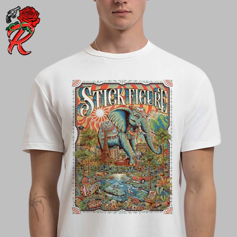 Stick Figure Sacred Sands Summer 2024 Tour Gig Poster For Albuquerque ...