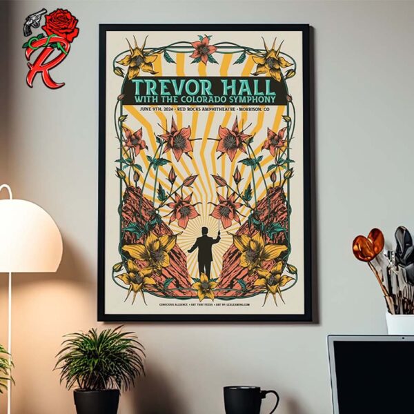 Trevor Hall With The Colorado Symphony Concert Poster For Morrison ...