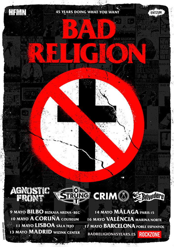 Bad Religion's 45th Anniversary Tour: Celebrating 45 Years of Punk Rock ...