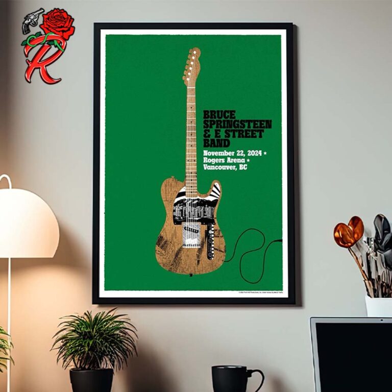 Bruce Springsteen And E Street Band Concert Poster For Washington DC At ...